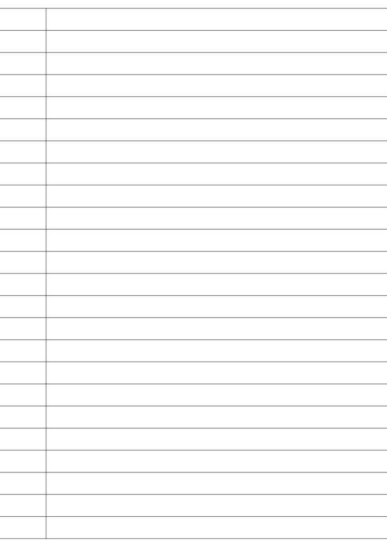 ⭐ Lined Paper For Writing Straight With Margin For Printing ...
