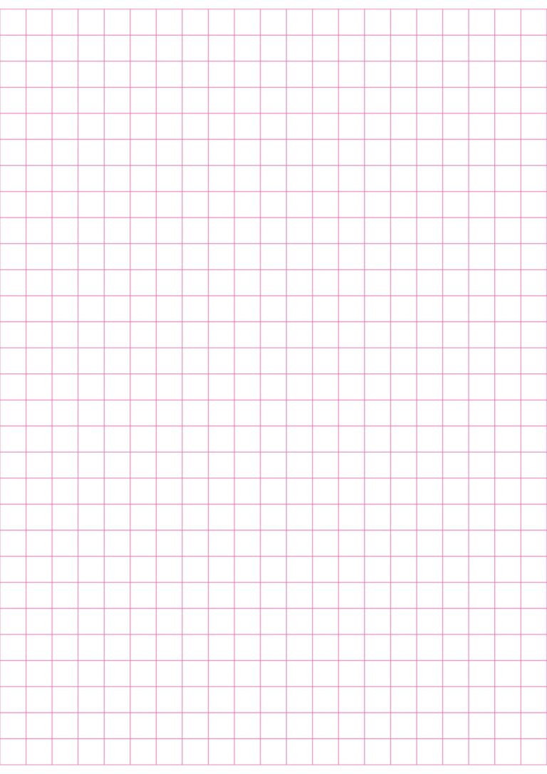 ⭐ Printable Pink Grid Paper » 【 Download Free 】 🖨
