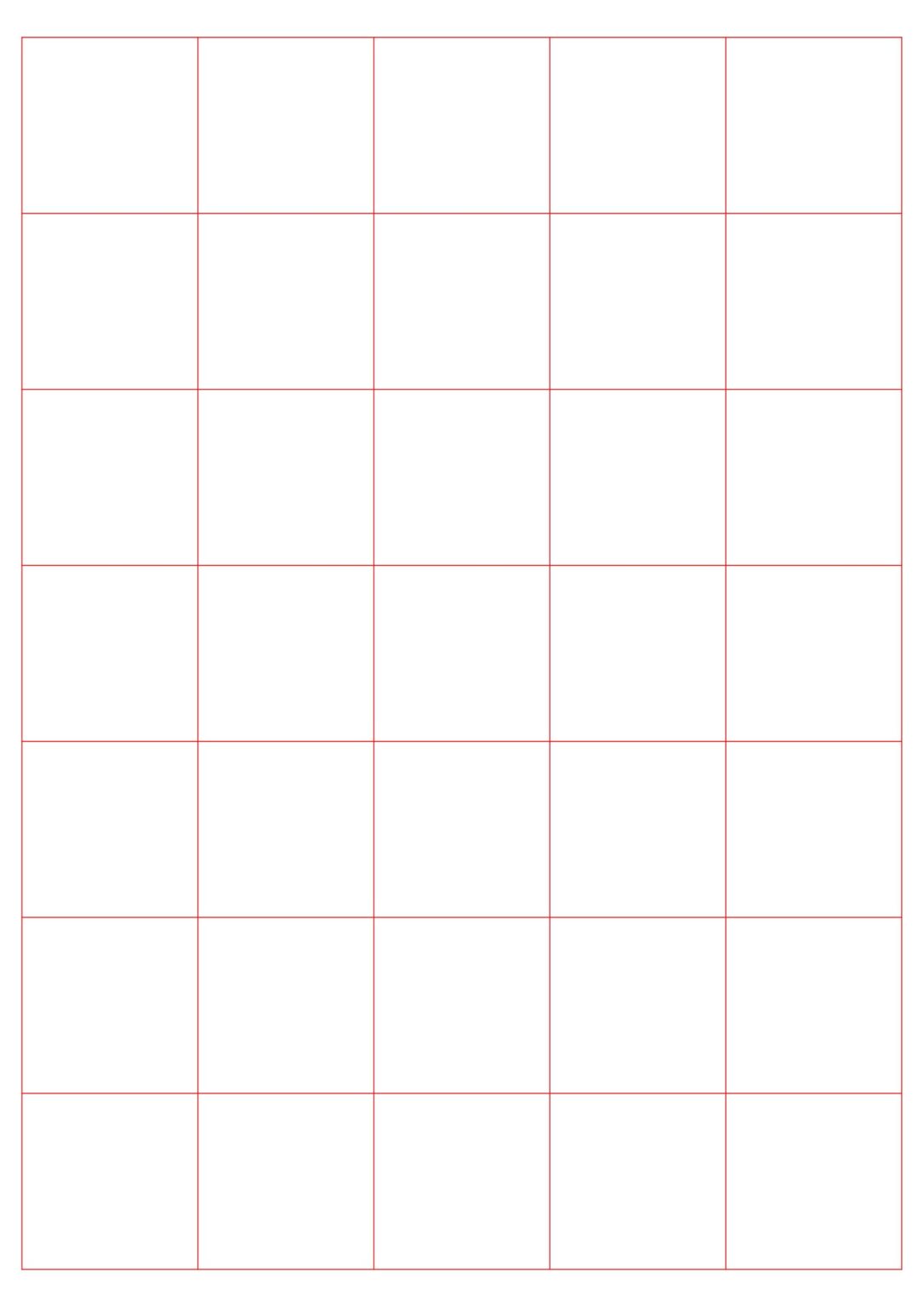 ⭐ Printable Red Grid Paper » 【 Download Free 】 🖨