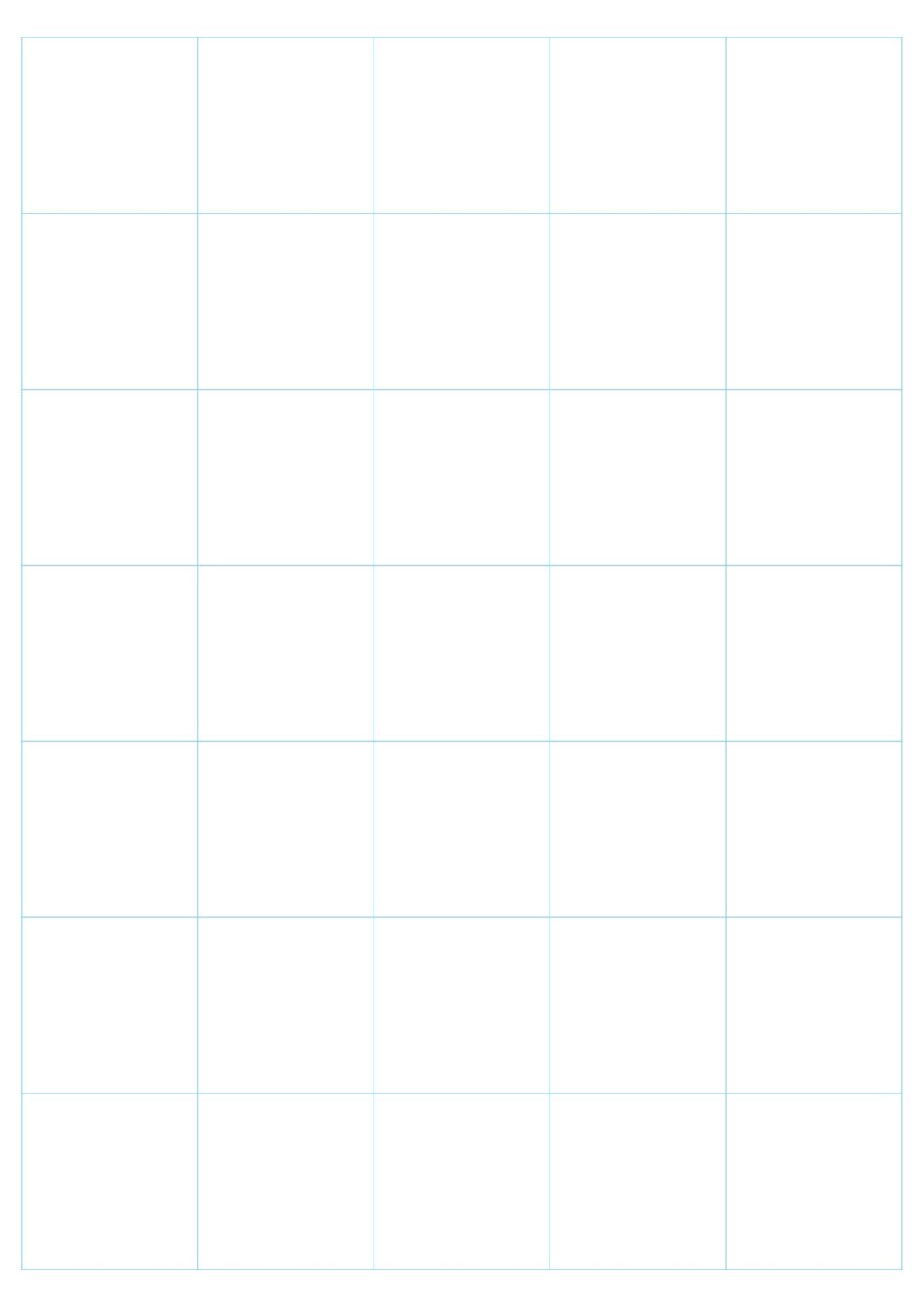 ⭐ Printable Sky Blue Grid Paper » 【 Download Free 】 🖨