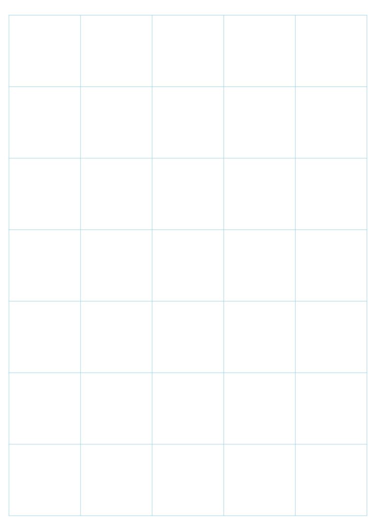 ⭐ Printable Sky Blue Grid Paper » 【 Download Free 】 🖨