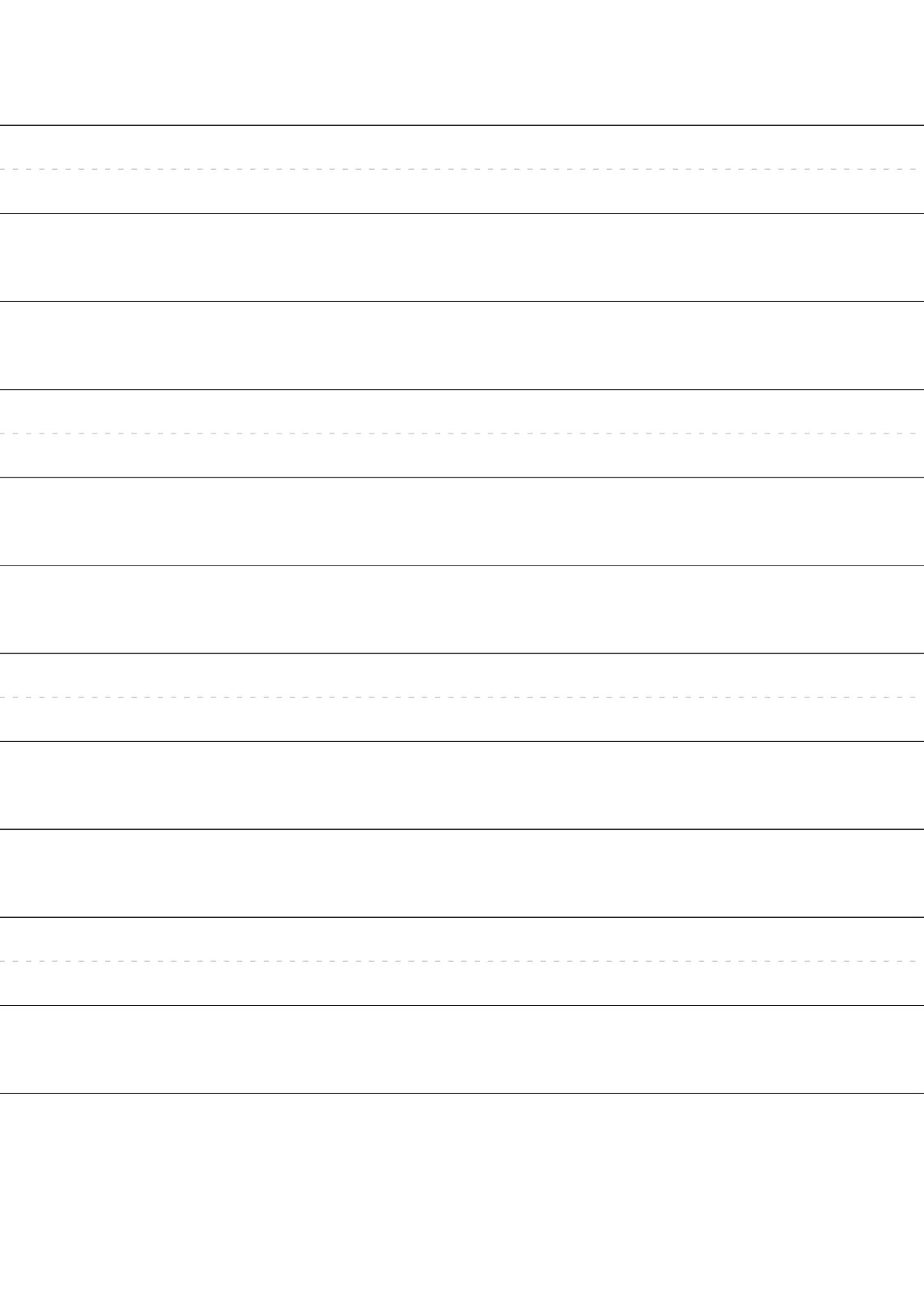 ⭐ Printable Three-lined Paper For Children » 【 Download Free 】 🖨